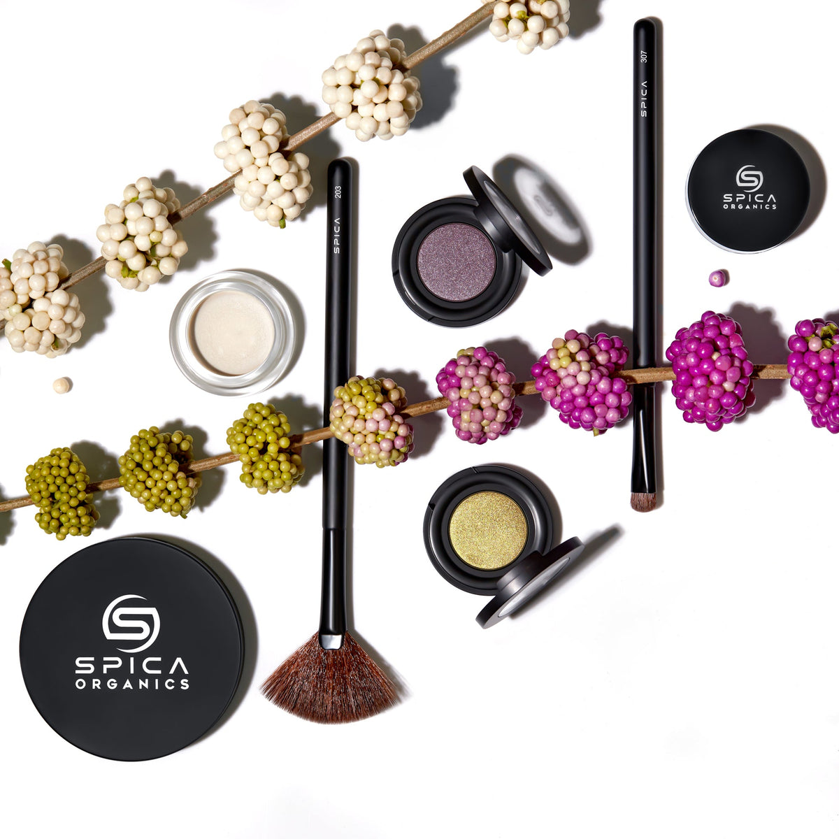 Organic Eye Shadow: 75% Organic Pressed Powder | SPICA – Spica Organics